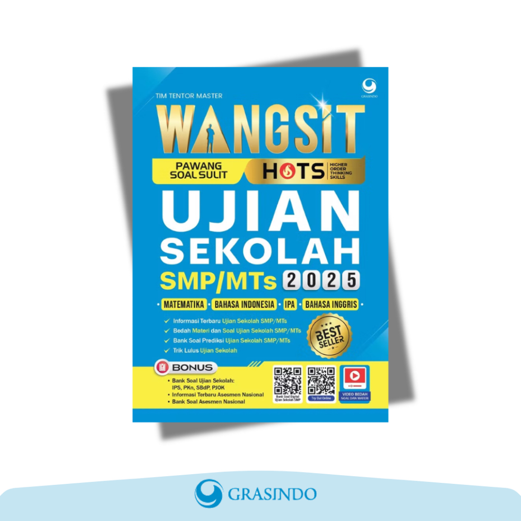 Jual Grasindo - WANGSIT (Pawang Soal Sulit) Ujian Sekolah (US) SMP/MTs ...
