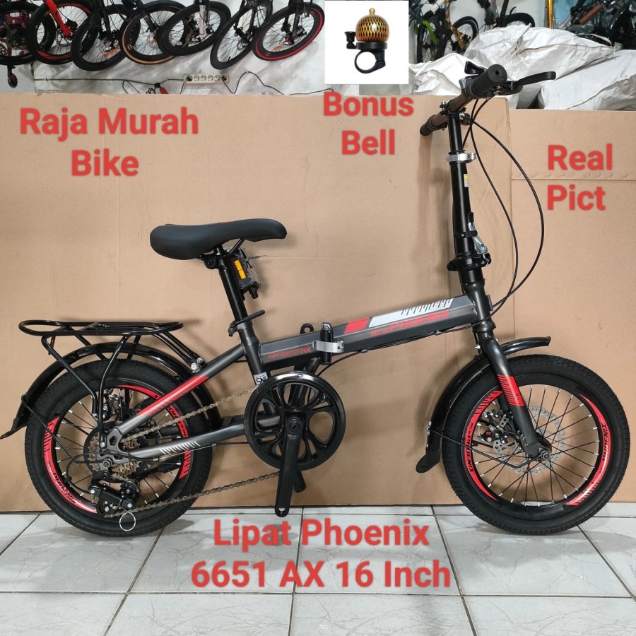 Jual Sepeda Lipat Phoenix 16 Inch Sepeda Lipat 16 Inch Phoenix NP ...