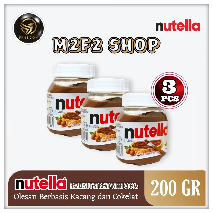 Jual Nutella Hazelnut Spread With Cocoa Jam | Selai Olesan Cokelat ...