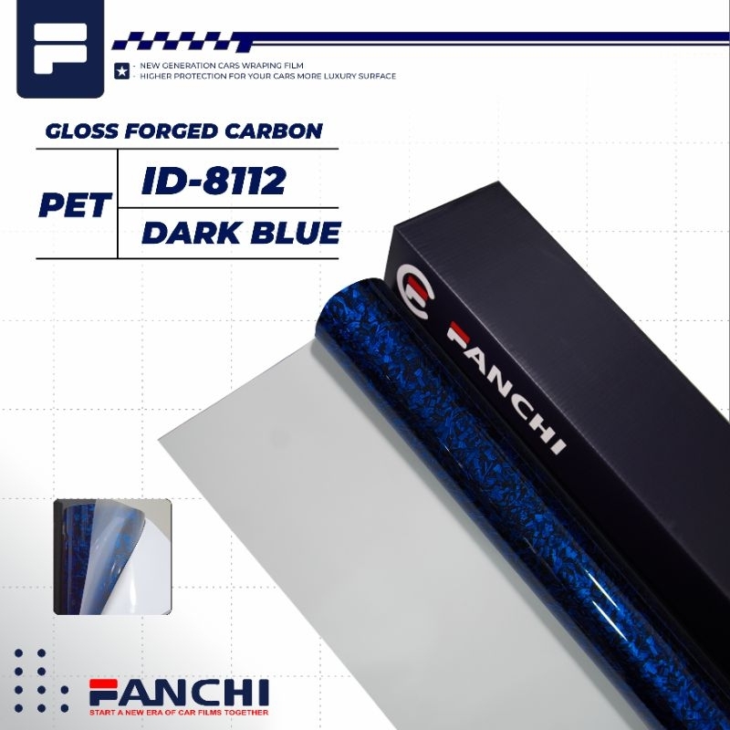 Jual FANCHI PET Gloss Forged Carbon Series PET Uk. 50Cm x 9M | Shopee ...