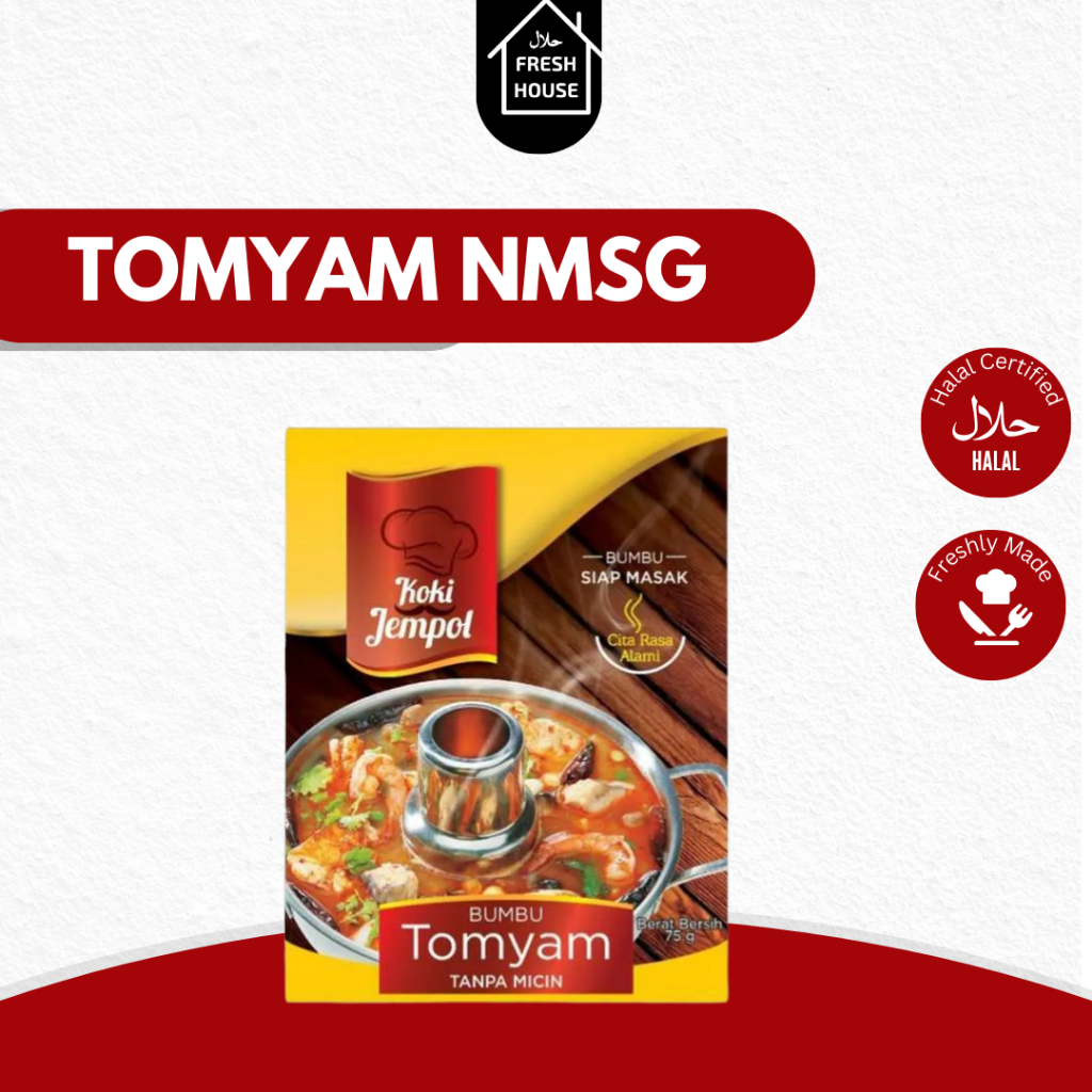 Jual BUMBU KOKI JEMPOL TOMYAM (NON MSG) 75 GR | Shopee Indonesia