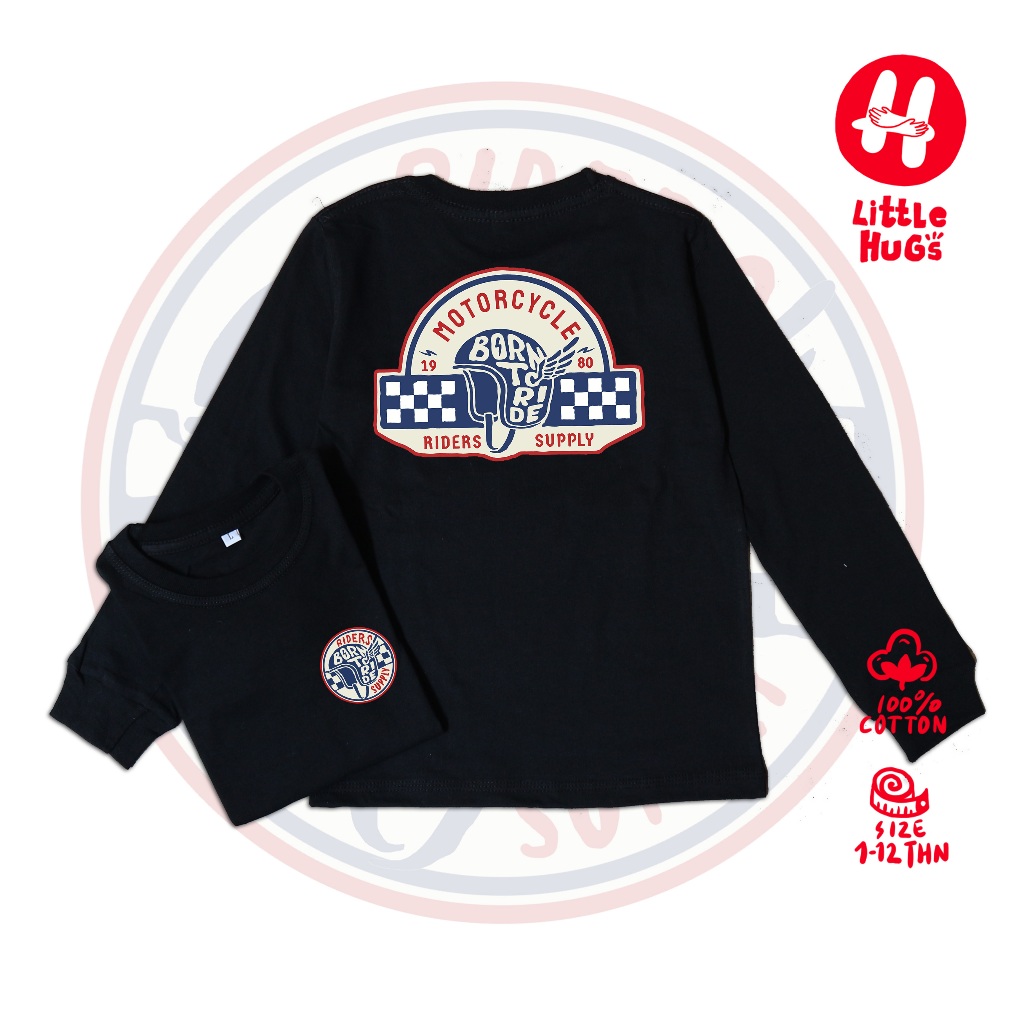 Jual Kaos Anak, Kaos Lengan Panjang Anak motif motorcycle costum ... Jual Kaos Anak, Kaos Lengan Panjang Anak motif motorcycle costum ...