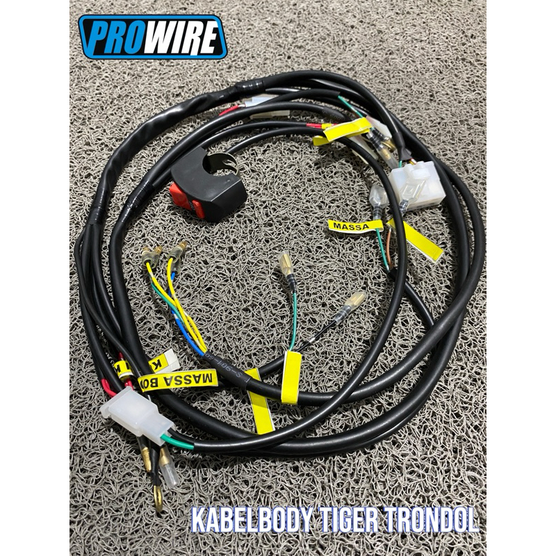 Jual KABEL BODY TIGER TRONDOL,HEREX W9 PENGAPIAN DAN LAMPU SAJA ...