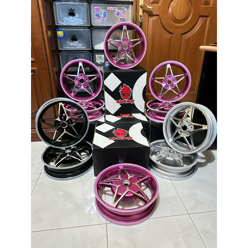 Jual Velg Race Boy Bintang Five Stars Vespa Sprint Primavera GTS LX S ...