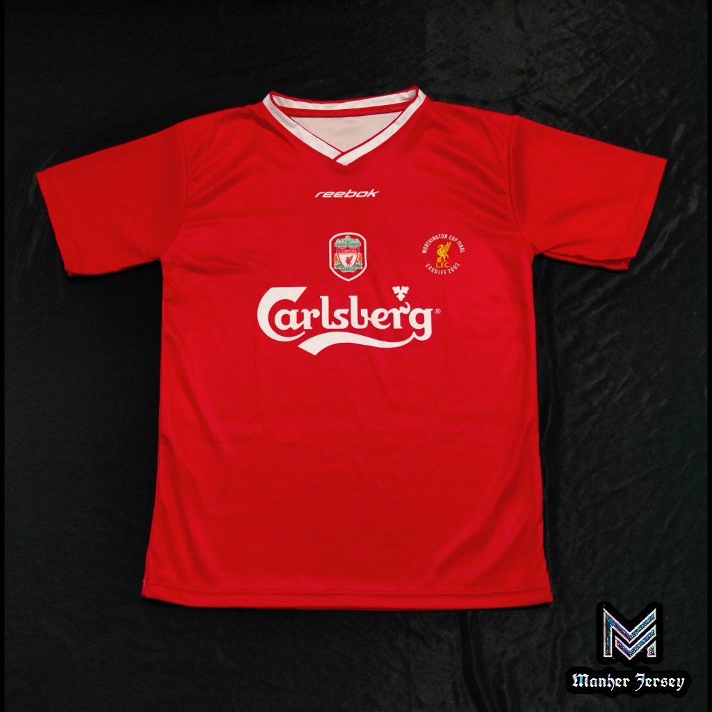 Jual JERSEY LIVERPOOL FC 2002 2004 FULL PRINTING | Shopee Indonesia