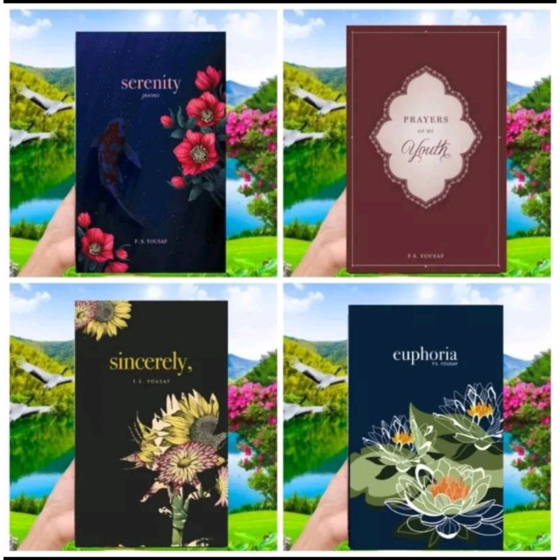Jual Serenity pomes, prayer of me youth, sincerely, euphoria F.S yousaf ...