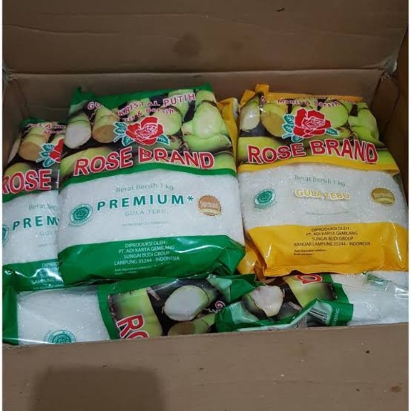Jual ROSE BRAND GULA PASI 1kg | Shopee Indonesia
