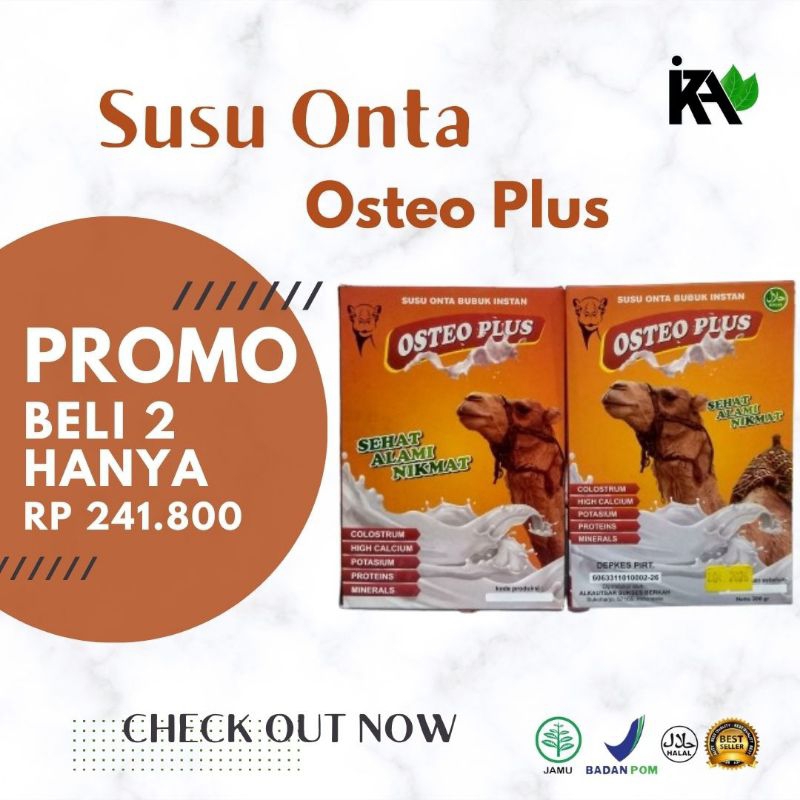 Jual PAKET 1 SUSU ONTA OSTEO PLUS /PAKET HEMAT SUSU ONTA / SUSU PERSENDIAN / SUSU MULTIVITAMIN ...