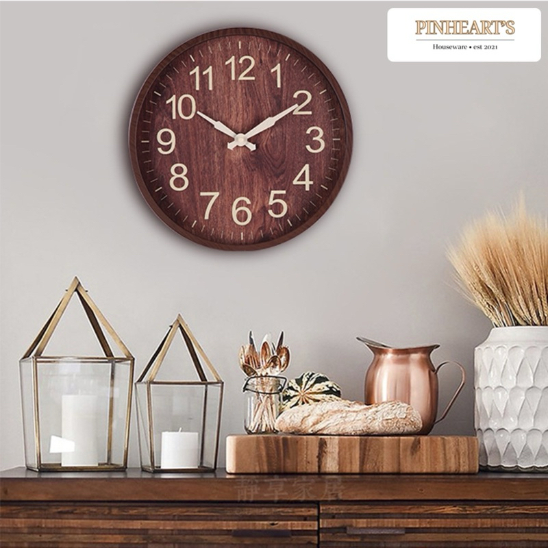 Jual JAM DINDING QUARTZ NORDIC MINIMALIS SILENT MOVEMENT 30CM / JAM ...