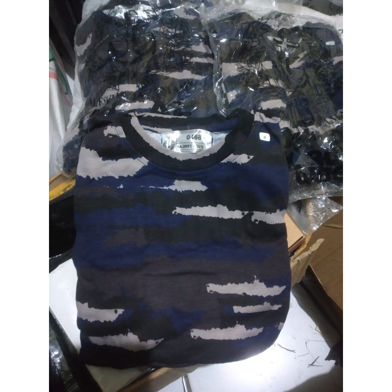 Jual Kaos Dalam PDL Doreng Kri Layar TNI OriginaL | Shopee Indonesia