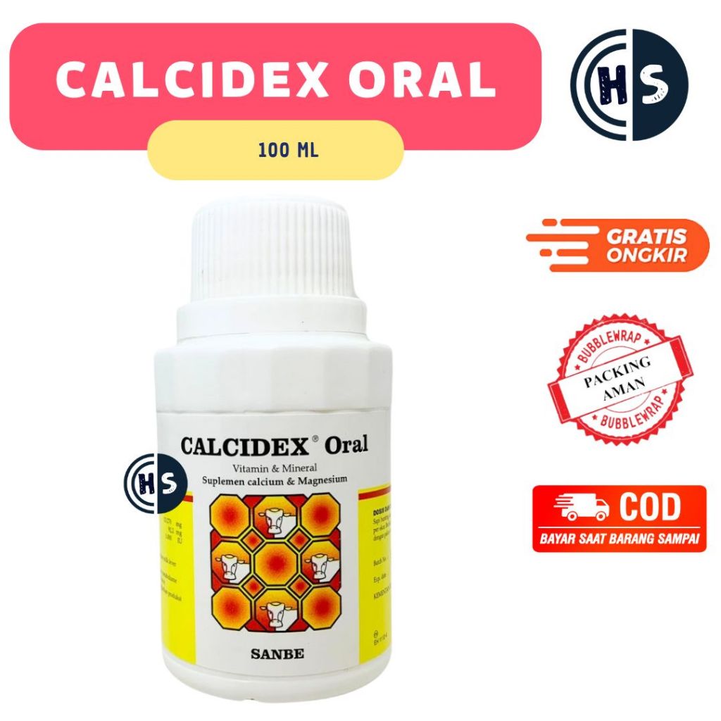 Jual CALCIDEX ORAL 100 ml - Mengatasi Defisiensi Calcium Magnesium ...