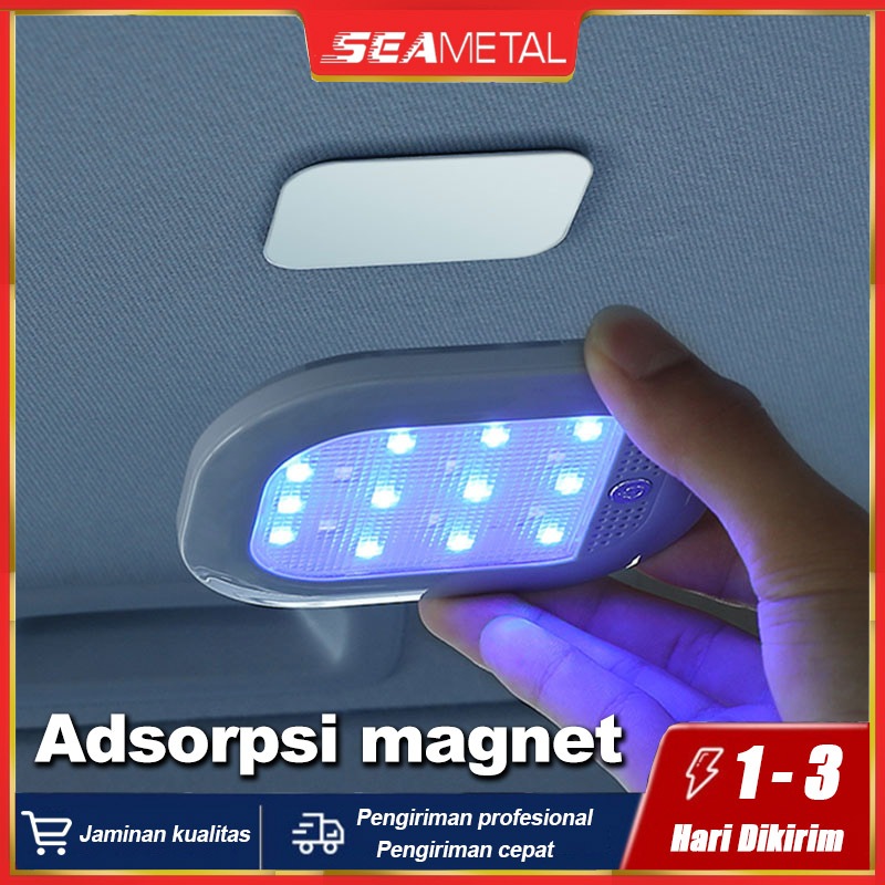 Jual Lampu LED Plafon Mobil SEAMETAL Lampu Kabin LED Cabin Plafon Mobil ...