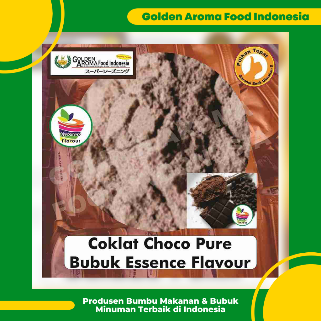 Jual Bubuk Coklat Pure Efe 1/2 Kg Essen Flavor Ekstrak Chocolate ...