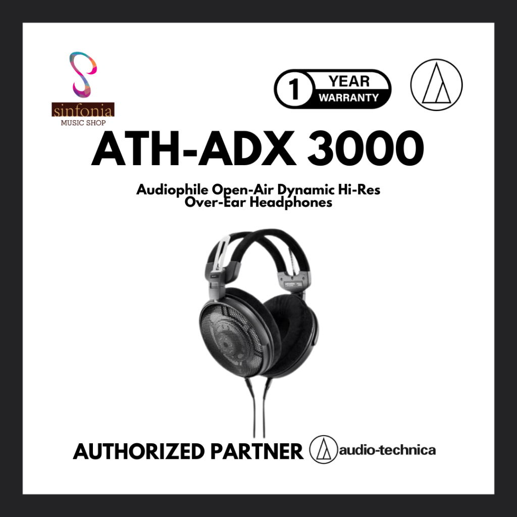 Jual Audio Technica ATH-ADX3000 / ADX 3000 Audiophile Open-Air Dynamic ...