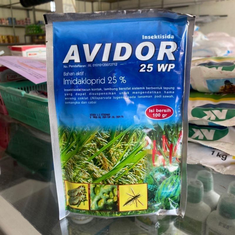 Jual Avidor 25wp 100gr | Insektisida | Obat wereng, kutu daun | Shopee ...
