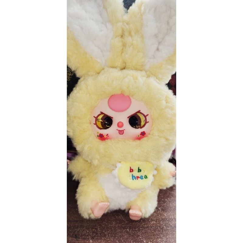 Jual BABY THREE LILI BUNNY KUNING SELECT MATA AIR GOLD GLITTER MUKA ...