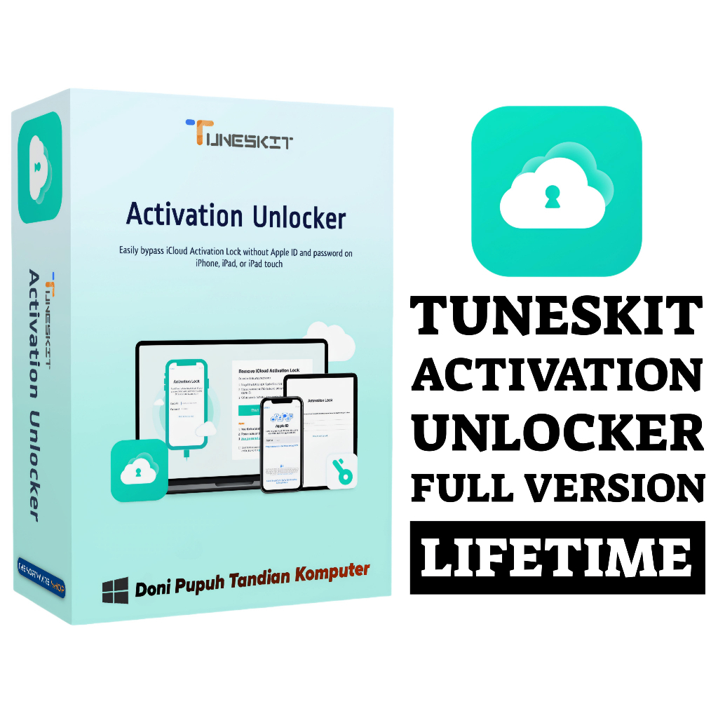 Jual TunesKit Activation Unlocker Pro Full Version Lifetime + Video ...