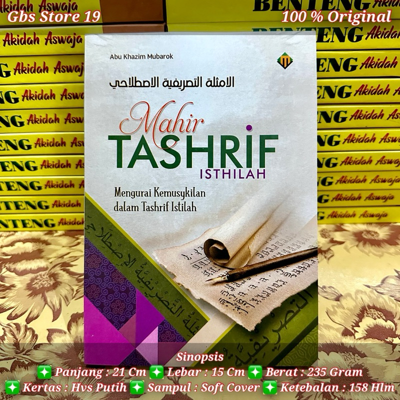 Jual Mahir Tasrif Tashrif Istilahi Mengurai Kemusykilan Tasrif Istilahi ...