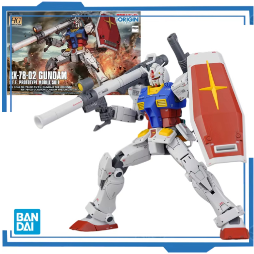 Jual HG 1/144 GTO RX-78-2 Gundam The Origin Bandai Plamo | Shopee Indonesia