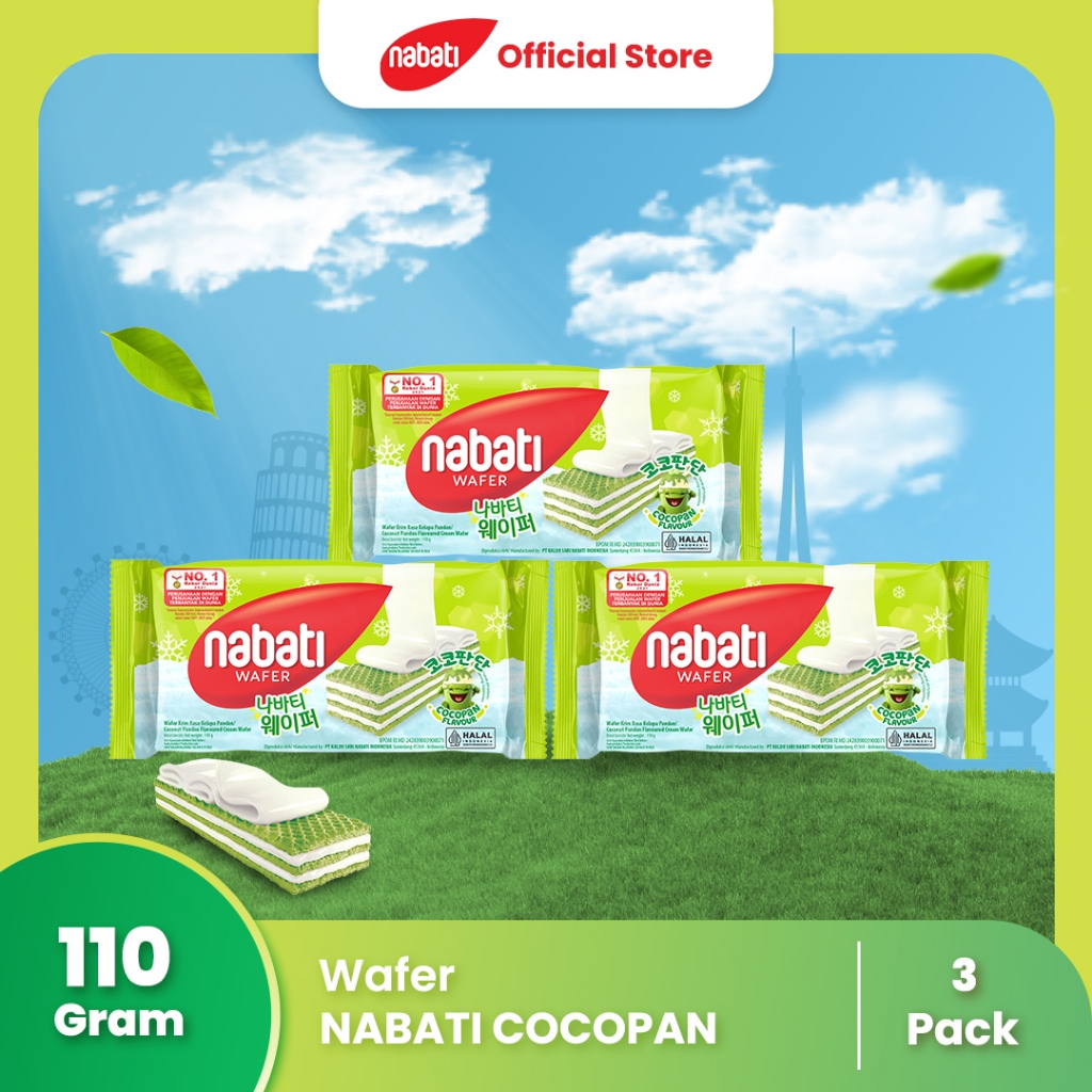Jual Nabati Cocopan 110g (PAKET ISI 3) | Shopee Indonesia