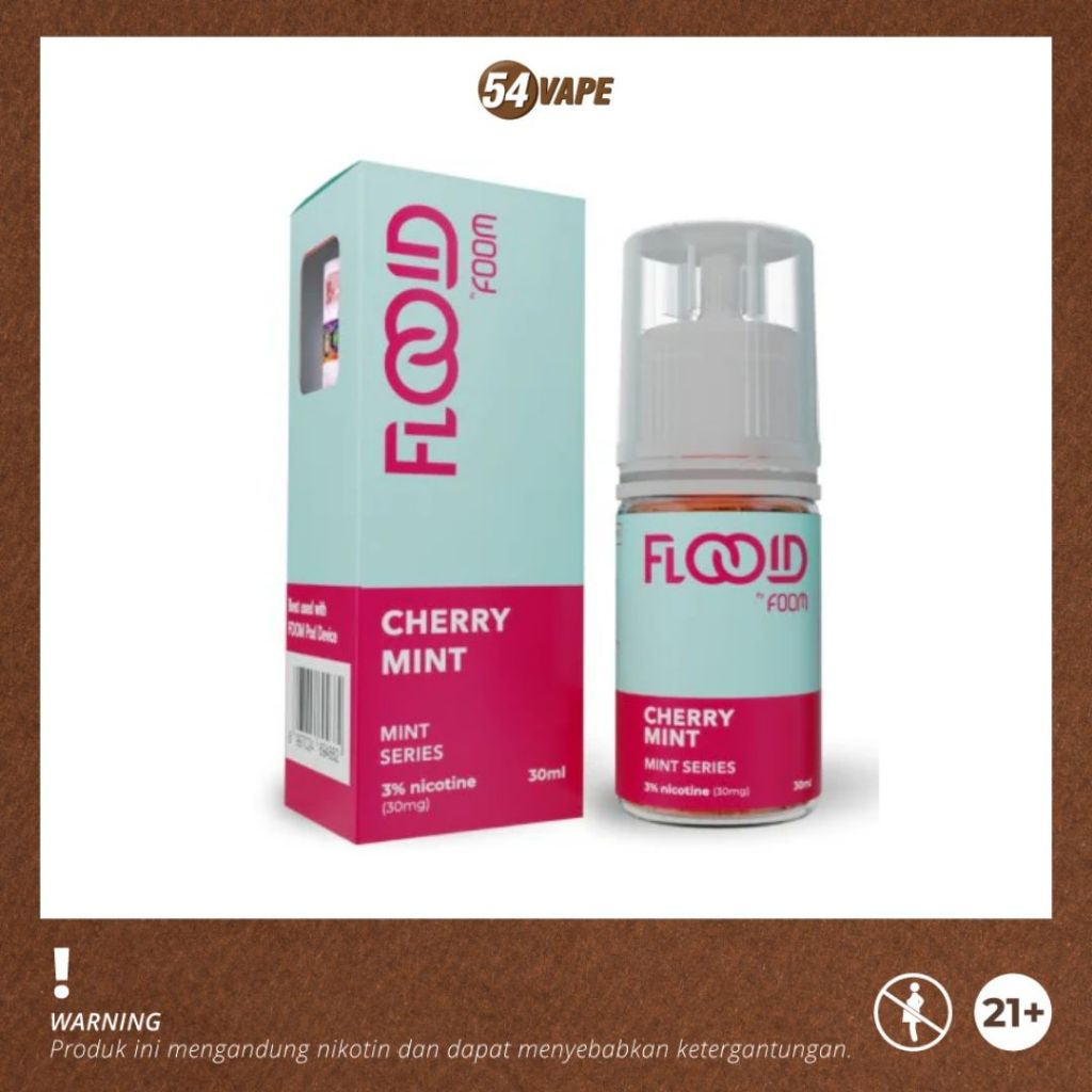 Jual Liquid FOOM Saltnic Cherry Mint 30ml 30mg | Shopee Indonesia