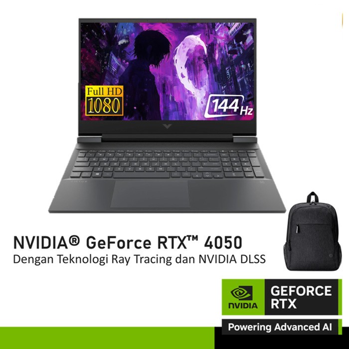 Jual HP VICTUS 16 R0889TX RTX 4050 - i5 13500HX 16GB 512GB OHS 16.1FHD ...