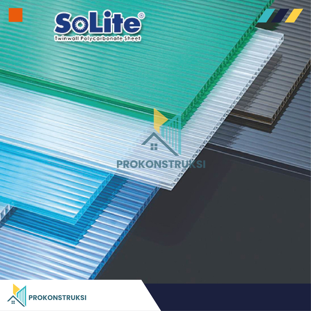Jual Solite 4mm Atap Polycarbonate - KHUSUS JABODETABEK | Shopee Indonesia