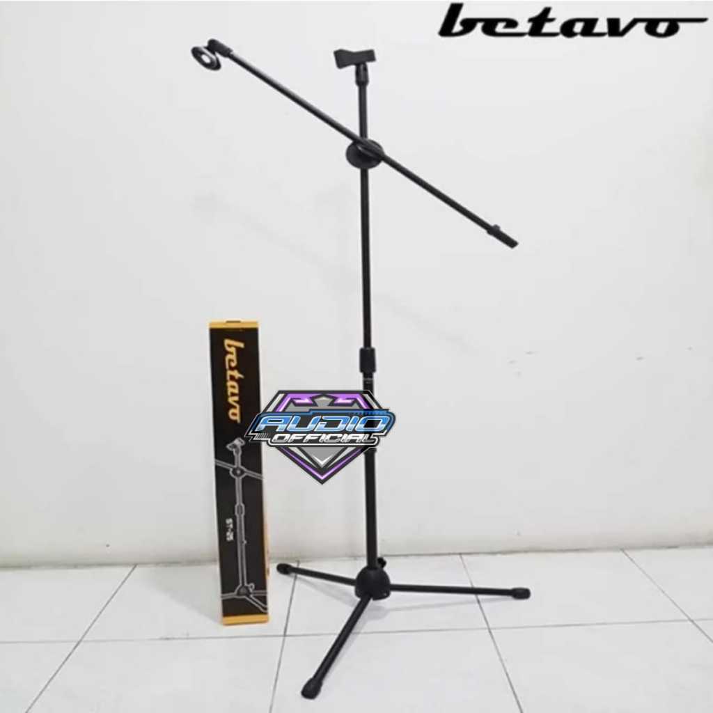 Jual Jagrak Mic BETAVO ST25 ST 25 / Jagrak 3 kaki / Stand Microphone ...