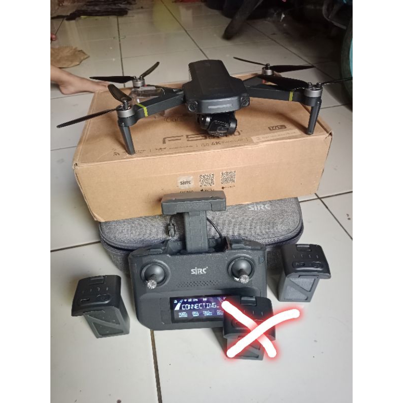 Jual Drone sjrc f5pro plus norml fisik sesui fto minus baterai kembung ...