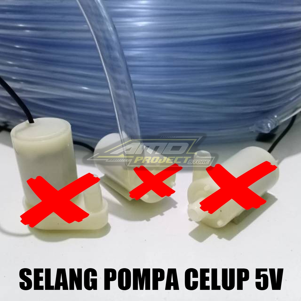 Jual Selang Pompa Celup 5v Kecil Ukuran 1/4 inch Harga 1 Meter Tube ...