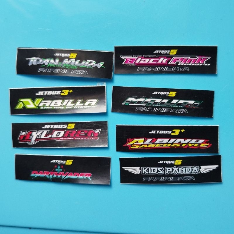 Jual stiker julukan miniatur bus | Shopee Indonesia