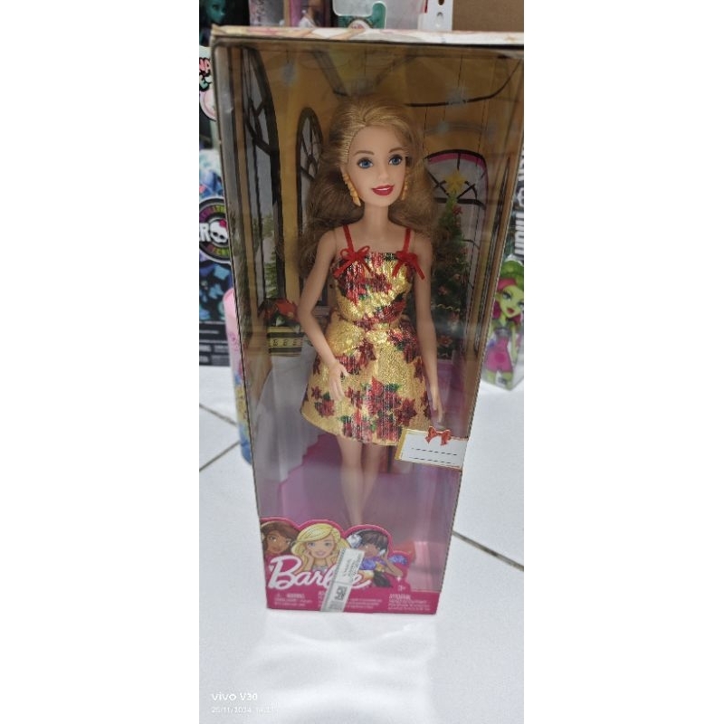 Jual Barbie Original Mattel gold | Shopee Indonesia