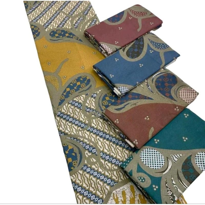 Jual Kain Batik Trr Kekinian Motif Mahadewi Kain Batik Premium | Shopee ...