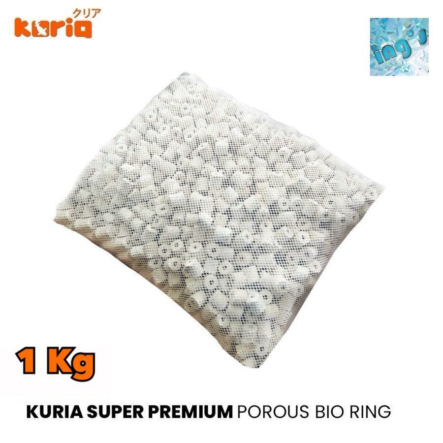 Jual KURIA BIO RING POROUS 1Kg BIO RING PREMIUM, FILTER KOLAM ...