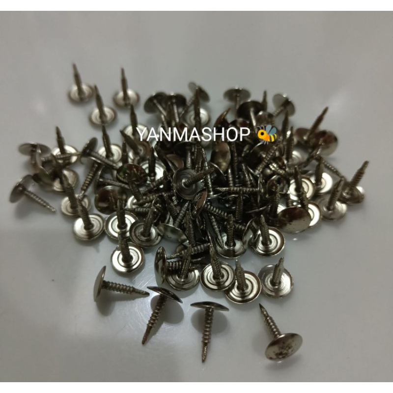 Jual paku payung,paku pines,paku sofa,paku funiture 8 mm ( isi 100 pcs ...
