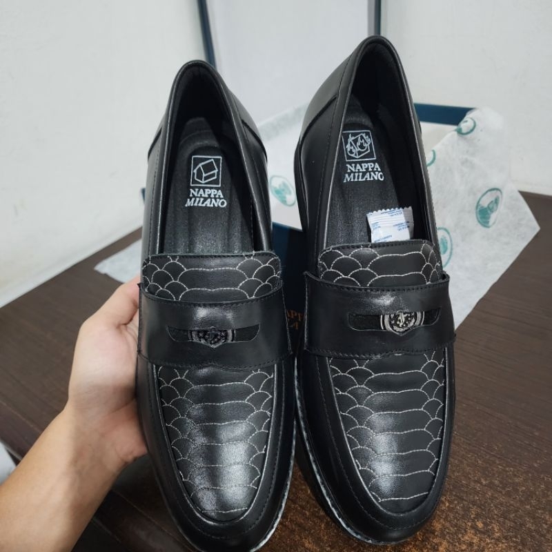 Jual Nappa Milano x .Feast - Ouroboros Penny Loafers Size 42 (26.5 cm ...
