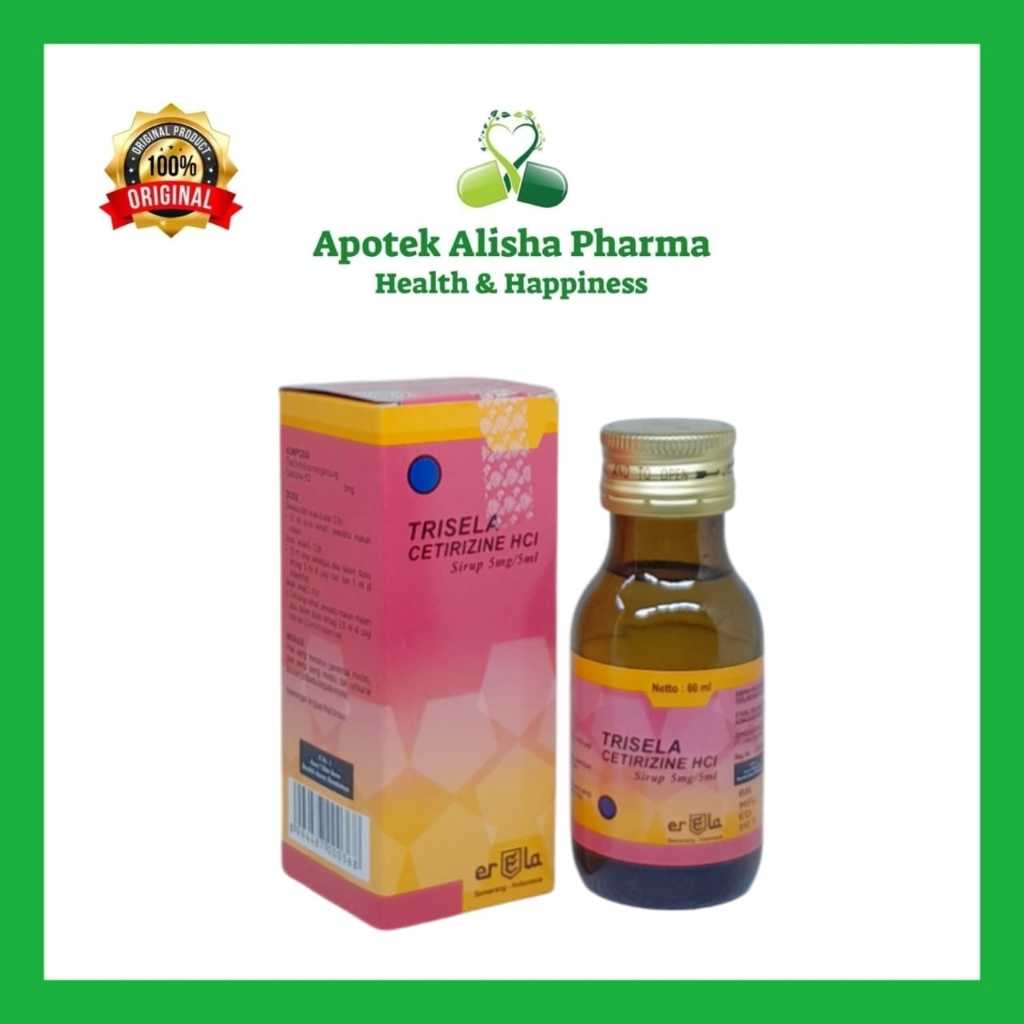 Jual Trisela Sirup 60ml - Obat Alergi | Shopee Indonesia