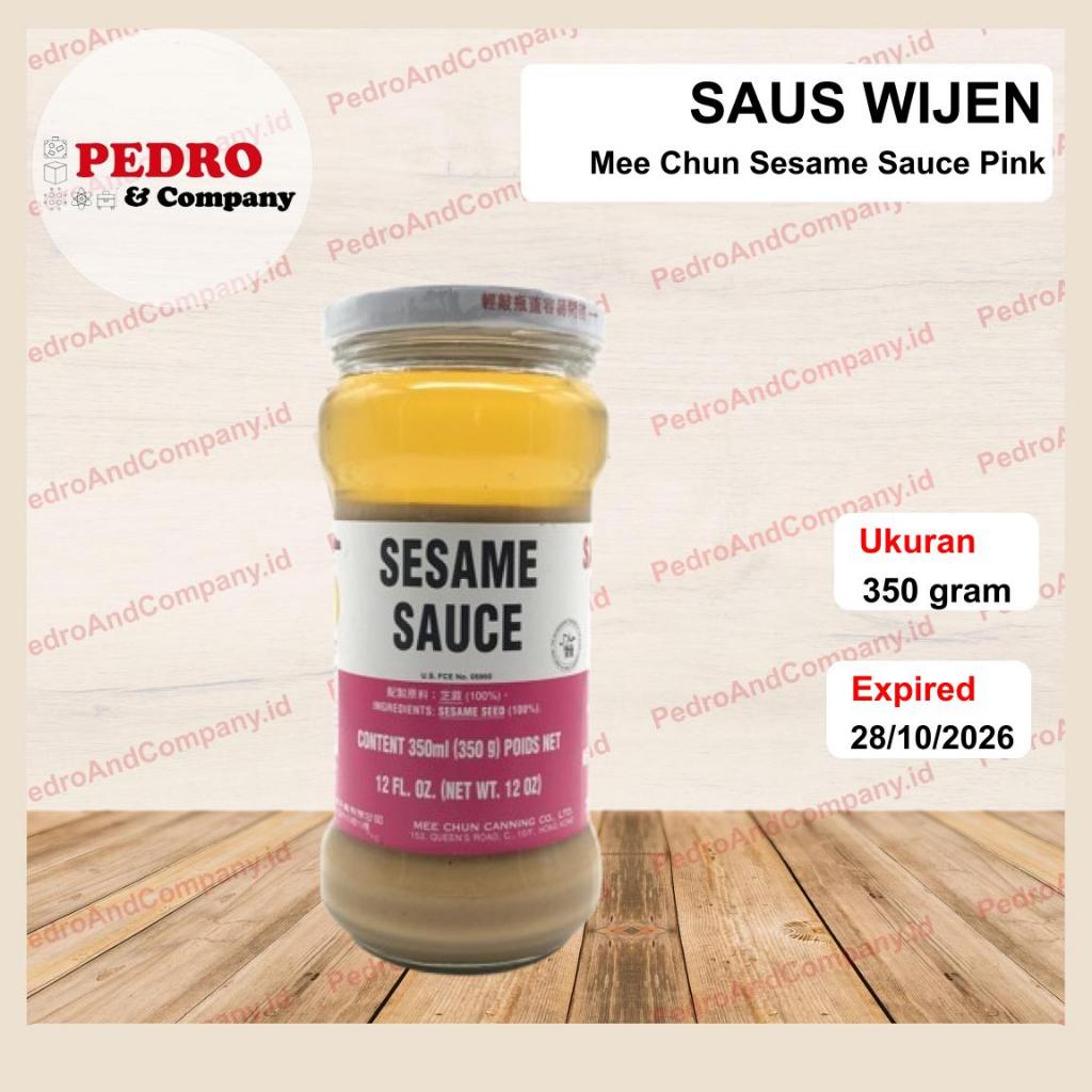Jual Mee chun sesame sauce PINK 350 gr - saus wijen | Shopee Indonesia