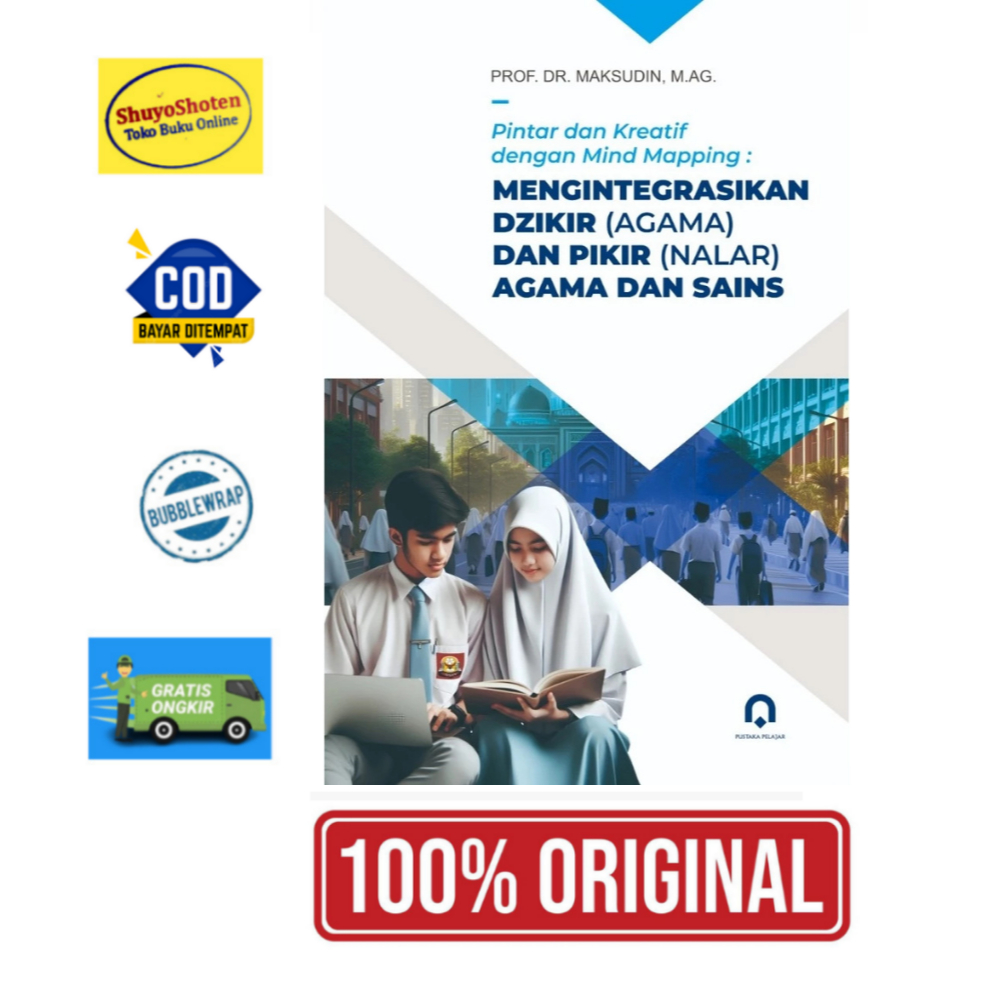 Jual PINTAR DAN KREATIF DENGAN MIND MAPPING MENGINTEGRASIKAN DZIKIR (AGAMA) DAN PIKIR (NALAR ...