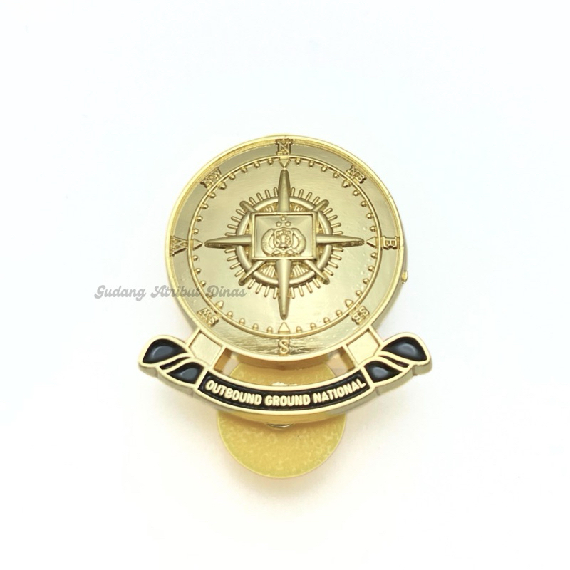 Jual Pin Outbound Luxury / Pin Cikal / Pin OutBound Brevet Outbound ...