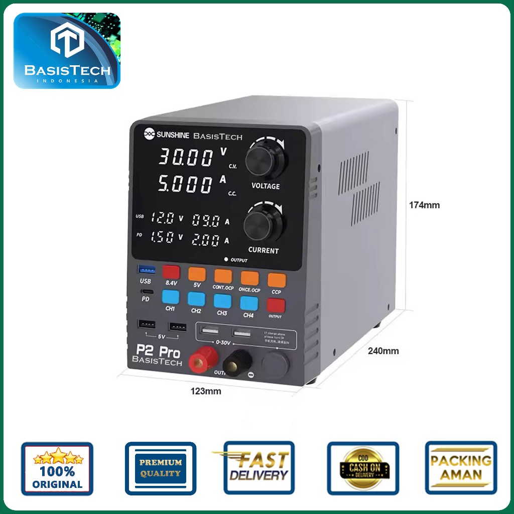 Jual POWER SUPPLY SUNSHINE P2 PRO 330W 30V 5A - SUNSHINE P2 PRO ...