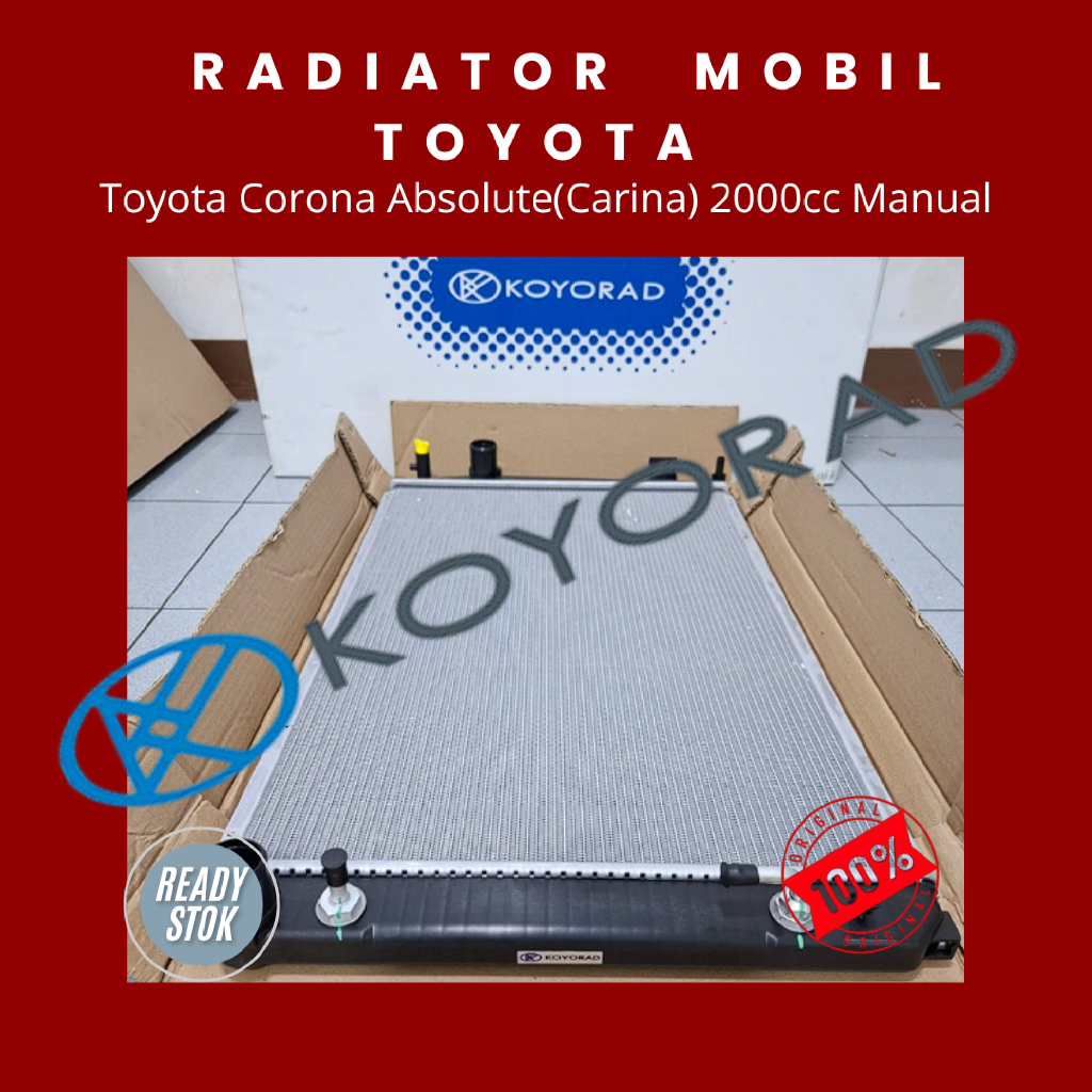 Jual Radiator Koyorad Jepang - Toyota Corona Absolute 2.0L M/T Original ...