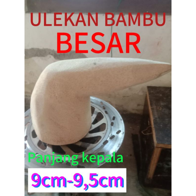 Jual ULEKAN BUMBU TRADISIONAL AKAR BAMBU / ulekan bambu 9cm | Shopee ...