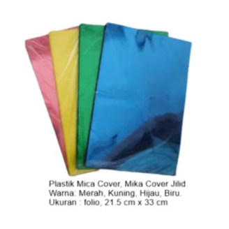 Jual MIKA COVER Mika Cover Mika Jilid Folio Isi 100 lbr Warna Merah ...