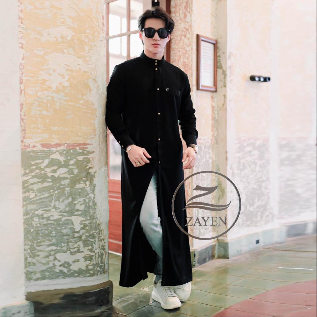 Jual Jubah Slimfit Zayen Gamis Jubah Pria Muslim jubah gamis pria ...