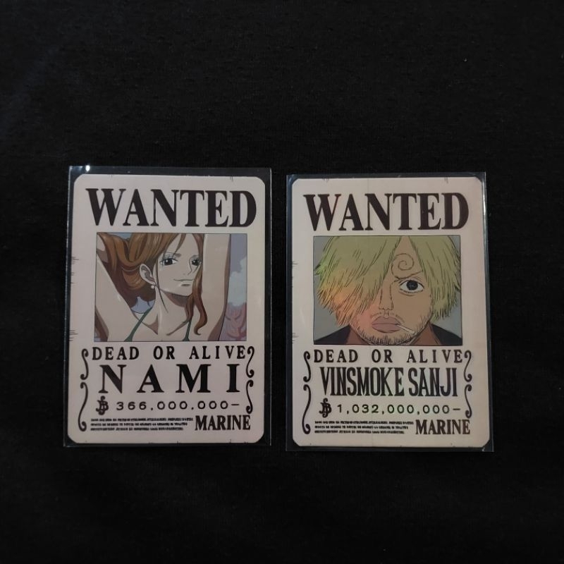 Jual photocard chatime bounty nami sanji one piece | Shopee Indonesia
