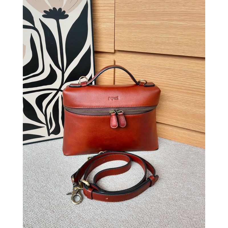 Jual Pepari Leather Tas Wanita Kulit Sapi selempang PA - 157 | Shopee ...