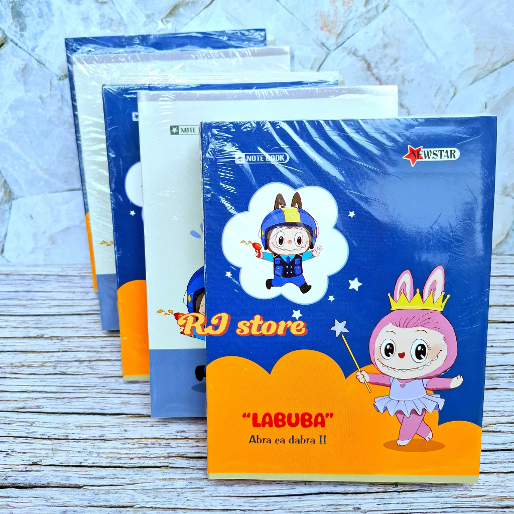Jual 1 PAK 10 PCS BUKU TULIS LABUBU 38 LEMBAR/BUKU TULIS MURAH 38 ...