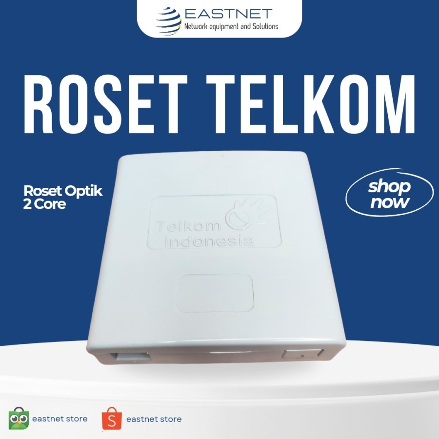 Jual roset telkom 2 core / roset fo ftth fiber optic | Shopee Indonesia