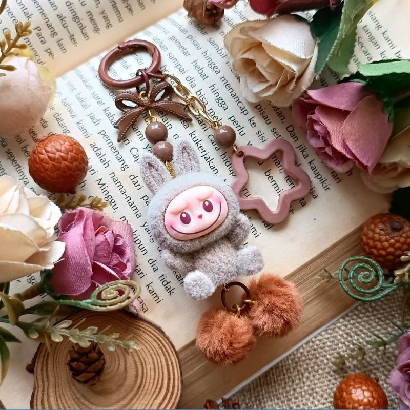 Jual Popmart Labubu Bag Charm Gantungan Tas Boneka Mini Labubu Have a ...